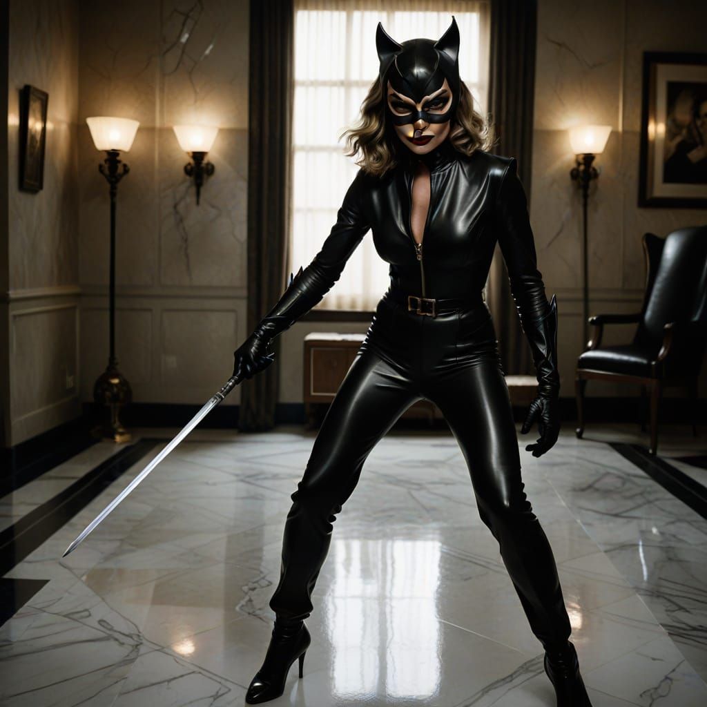 Michelle Pfeiffer returns as Selina Kyle, AKA: Catwoman. Looking chic ...