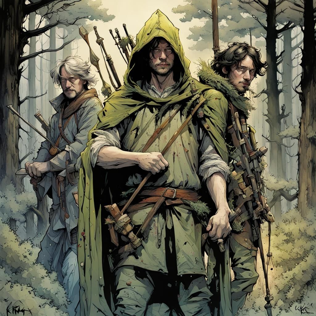 Fantasy Rangers - AI Generated Artwork - NightCafe Creator