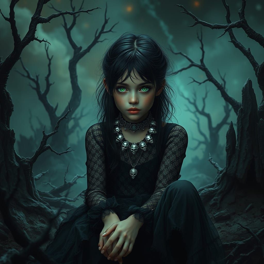 innocence captured in hell - Gothic Innocence in a Ruined La...