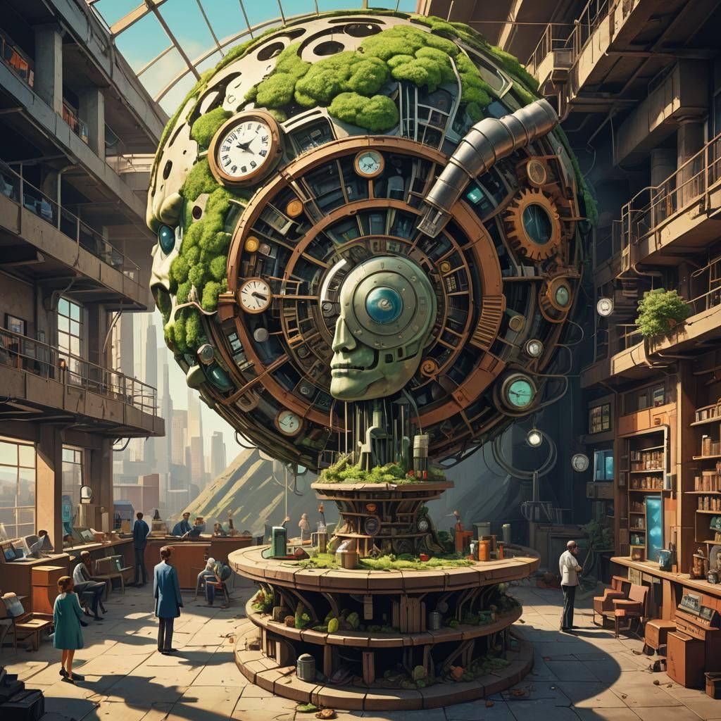 Clockpunk - AI Generated Artwork - NightCafe Creator