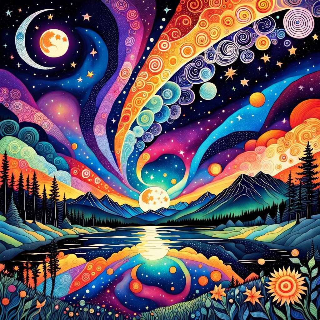 Zentangle art - AI Generated Artwork - NightCafe Creator