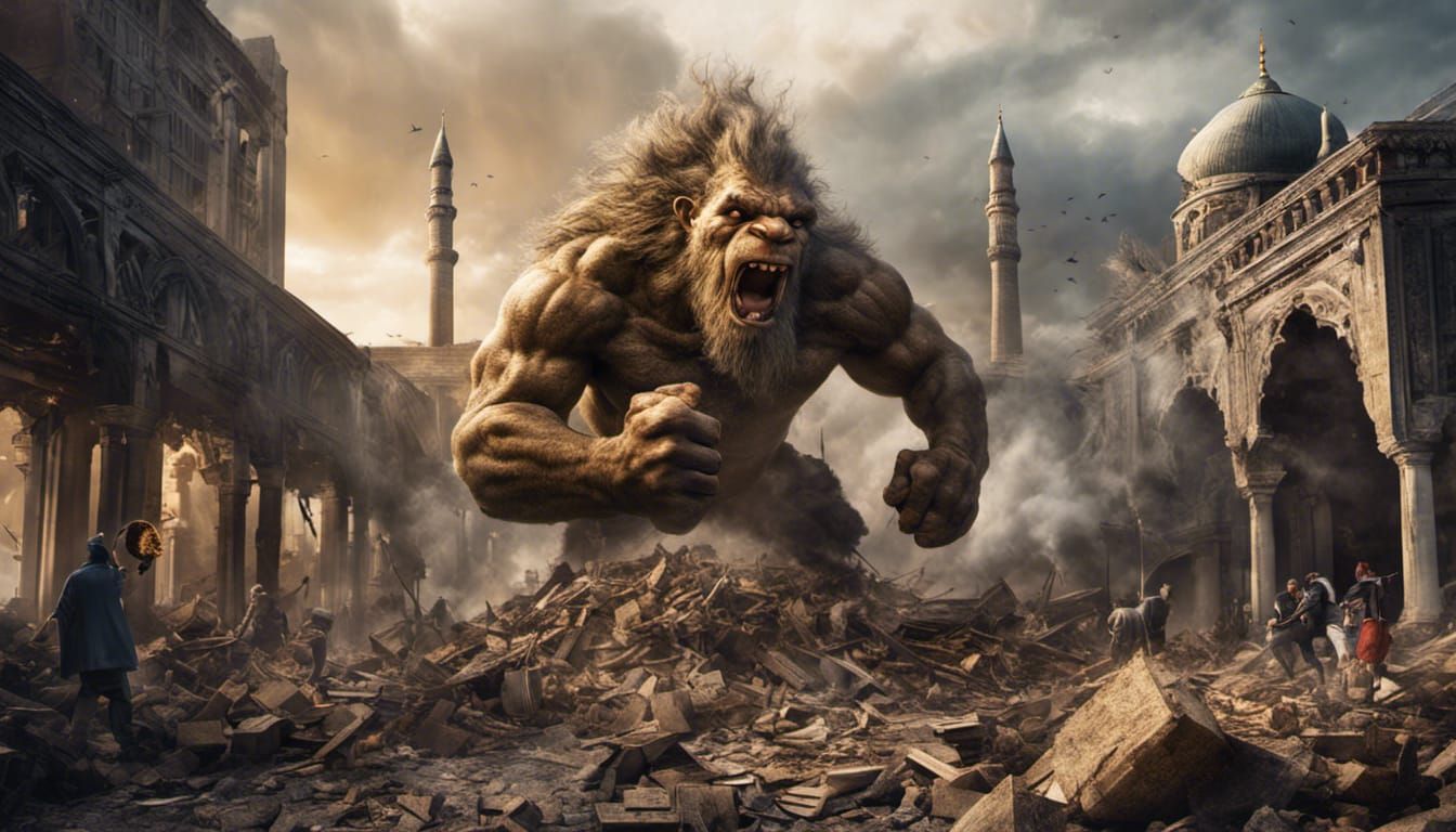 Angry norwegian Troll - AI Generated Artwork - NightCafe Creator