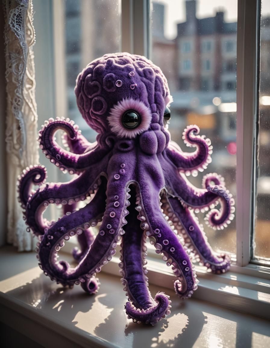 Good Morning Octopus - AI Generated Artwork - NightCafe Creator