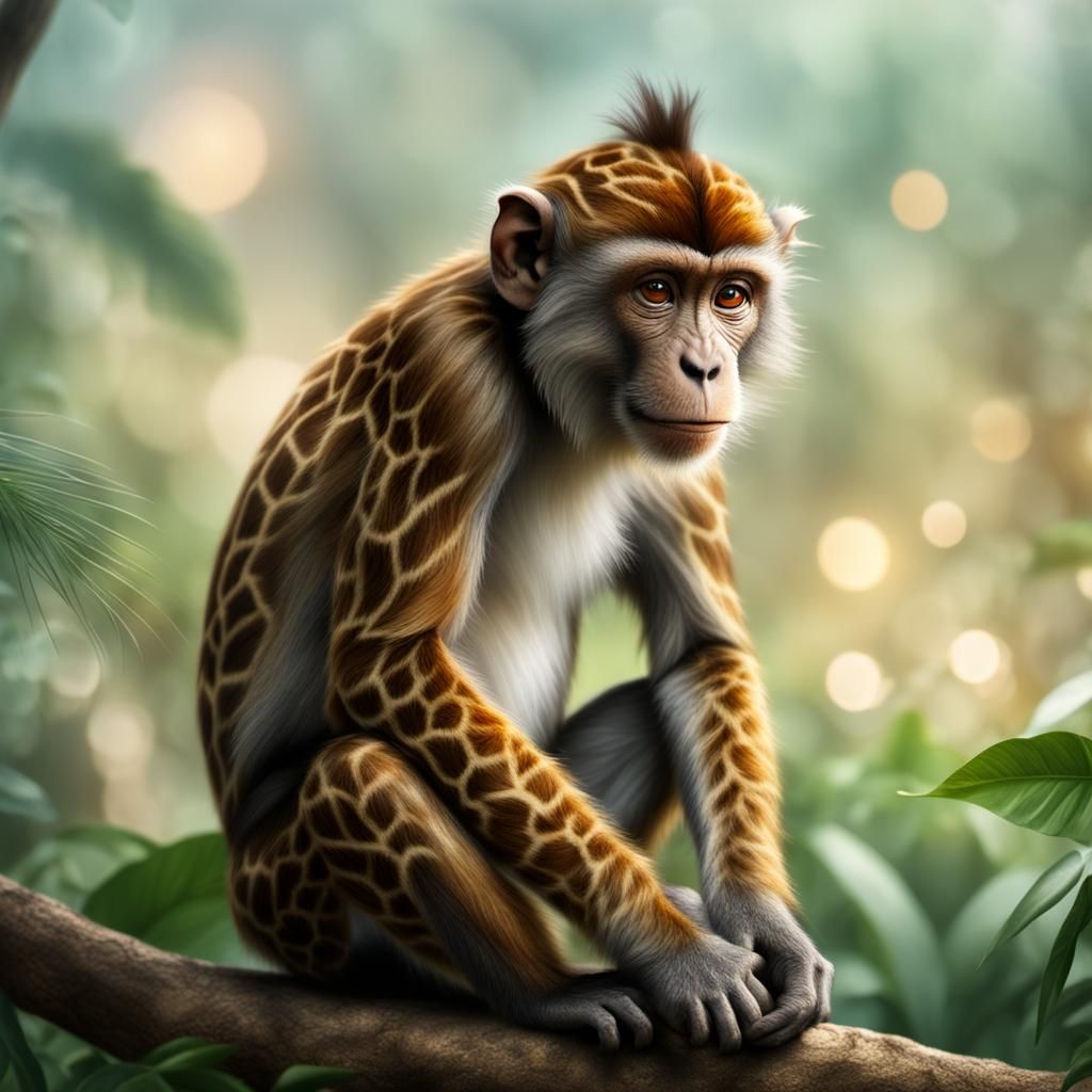 Gir-ape / Gir-affe ("Affe" is the German word for "monkey"/"ape") - AI ...