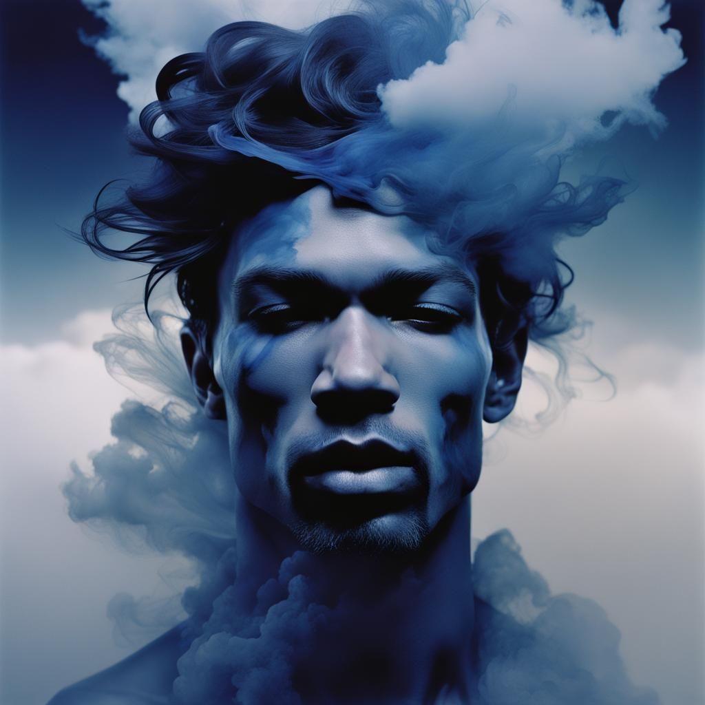 Blue - AI Generated Artwork - NightCafe Creator