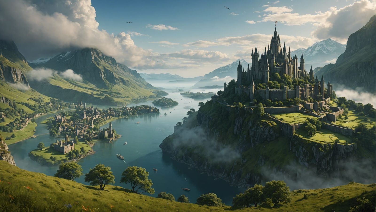 Avalon, the mythical island of King Arthur final resting place. Avalon ...