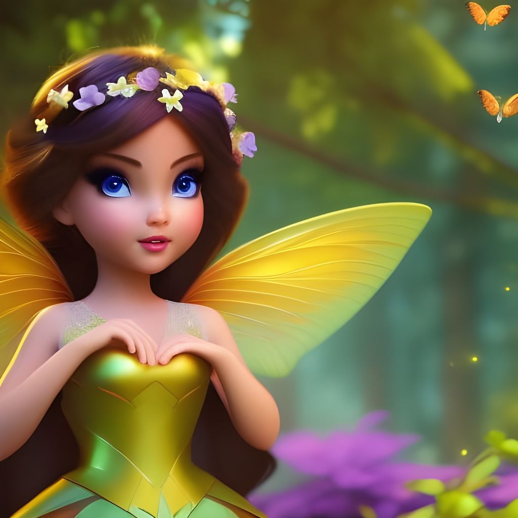 Pixies World - Happi Hun - AI Generated Artwork - NightCafe Creator