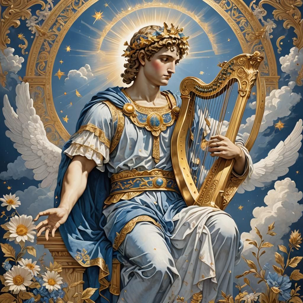 The god Apollo - AI Generated Artwork - NightCafe Creator