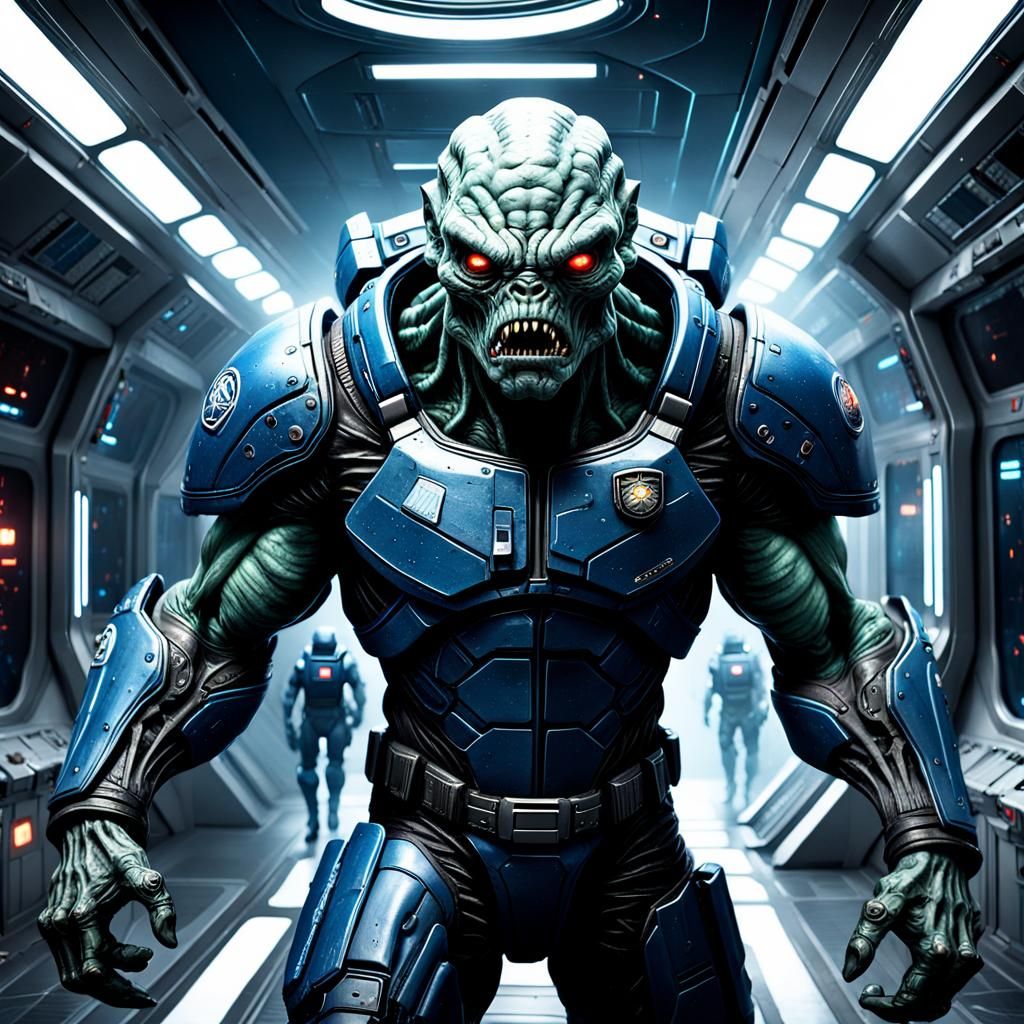 galactic police officer - AI Generated Artwork - NightCafe Creator