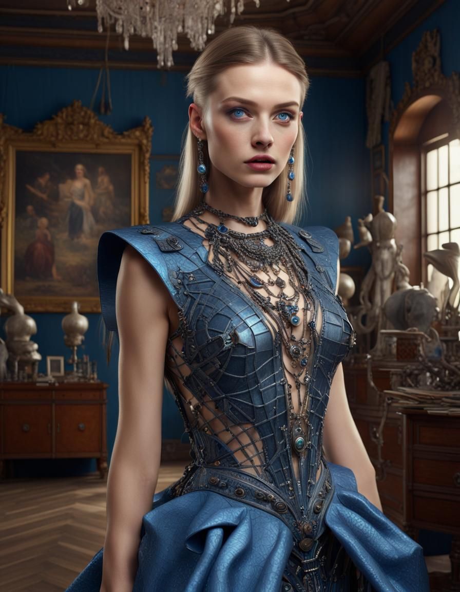 avant garde dress - AI Generated Artwork - NightCafe Creator