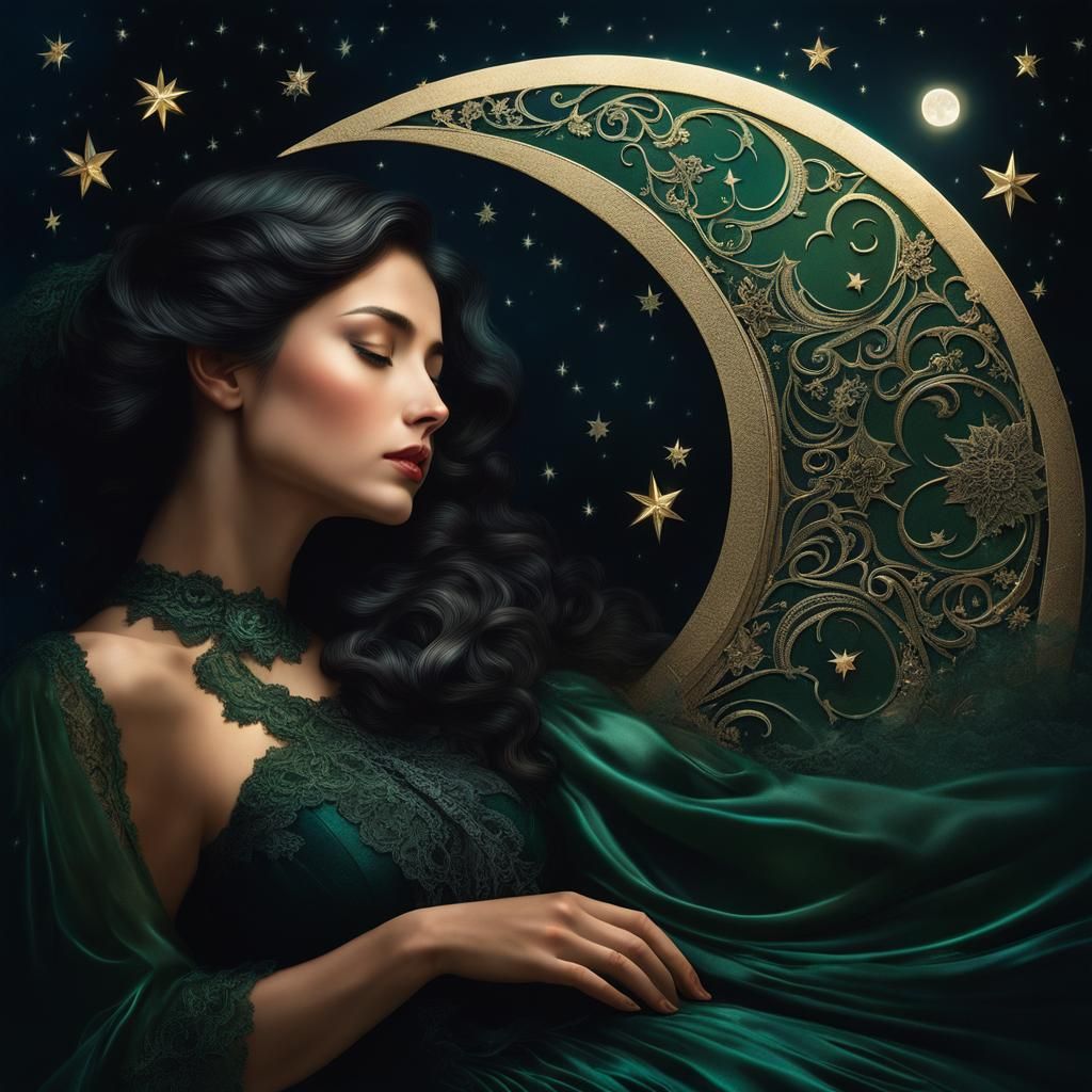 Moonlight Designs - AI Generated Artwork - NightCafe Creator