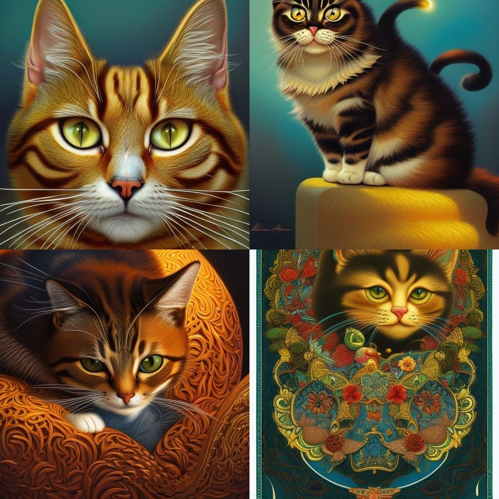 Lovable Cat - AI Generated Artwork - NightCafe Creator