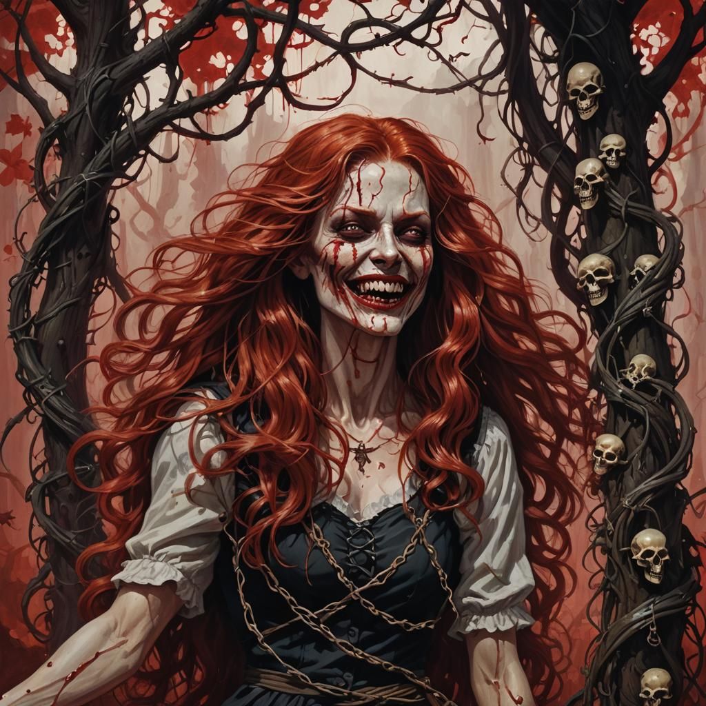 Red's wrath - AI Generated Artwork - NightCafe Creator