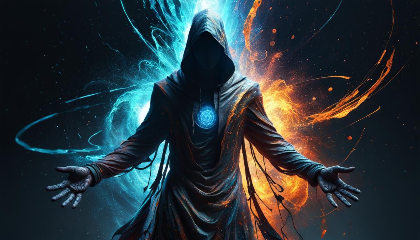 Wielder of the arcane - AI Generated Artwork - NightCafe Creator