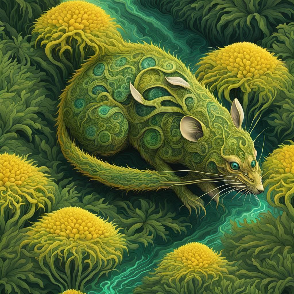 Alien rat - AI Generated Artwork - NightCafe Creator