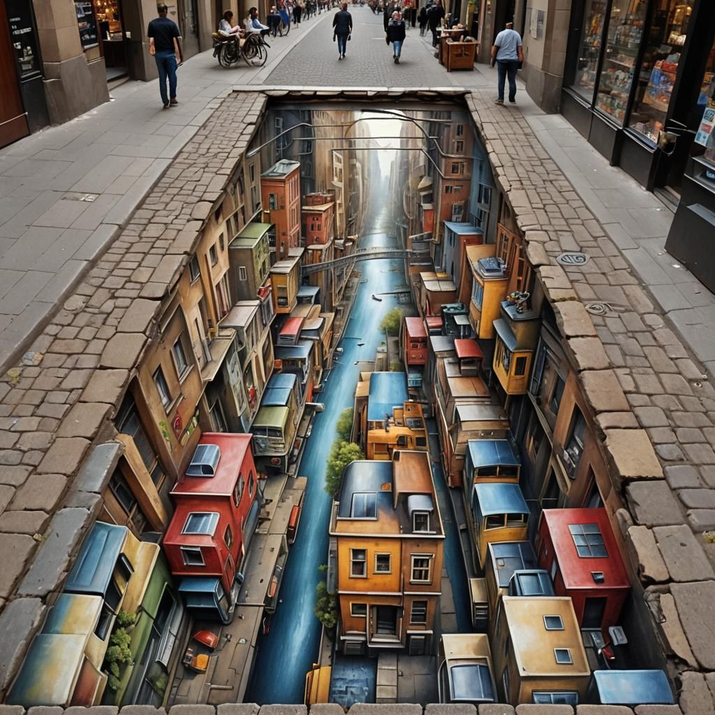 Street Art 5 - AI Generated Artwork - NightCafe Creator