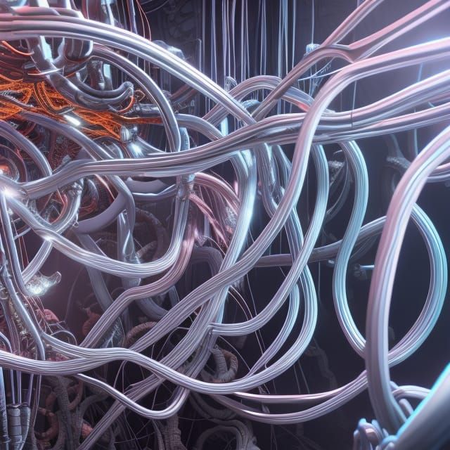 meaty cyborg wall texture. : r/nightcafe