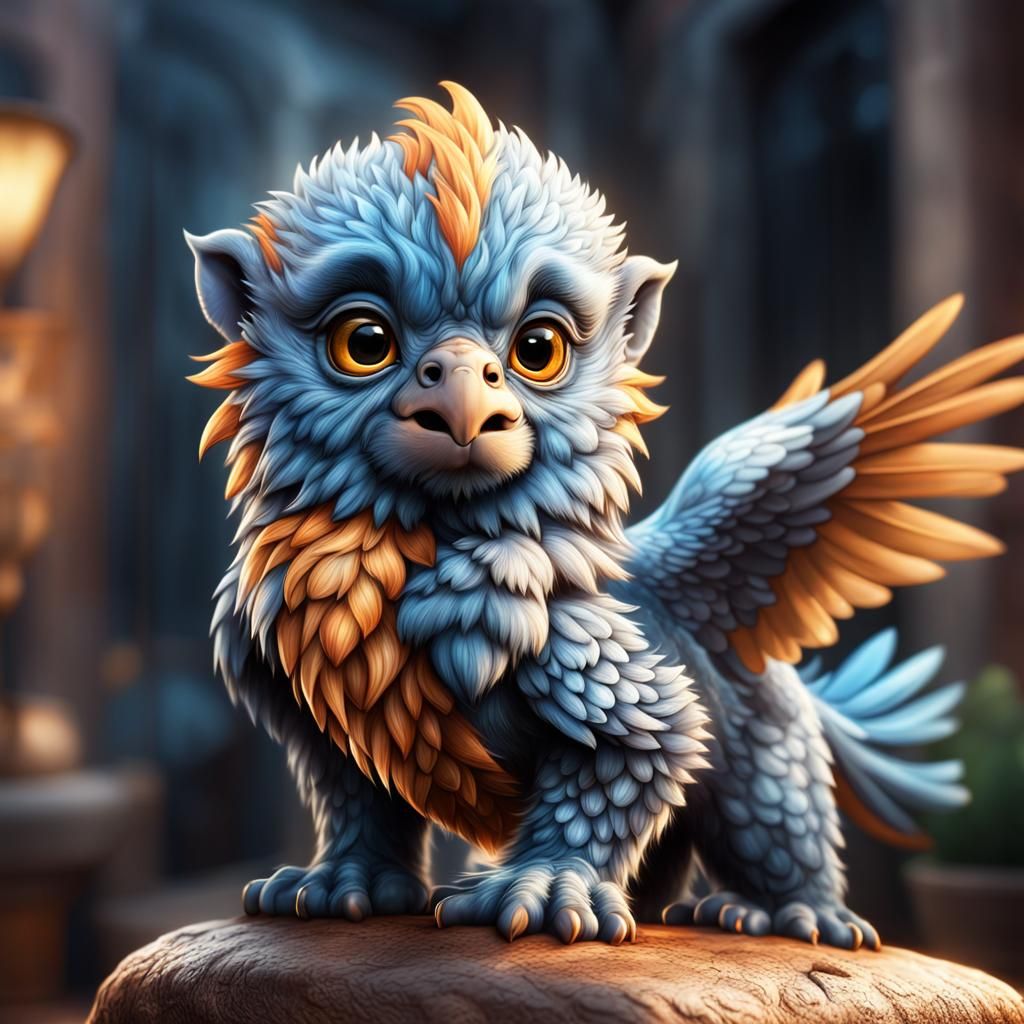 Confident Griffin - AI Generated Artwork - NightCafe Creator