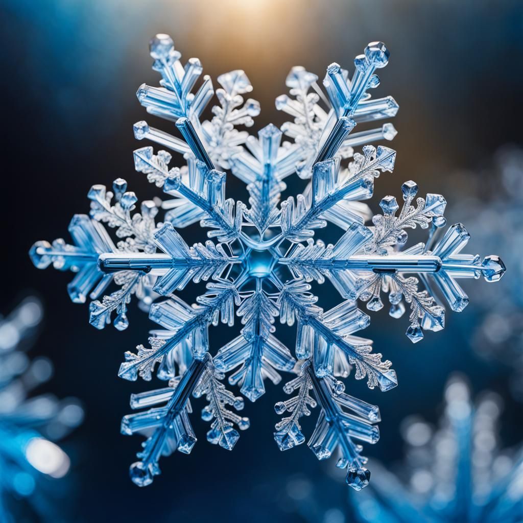 Snowflake - AI Generated Artwork - NightCafe Creator