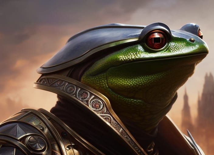 Warfrog - AI Generated Artwork - NightCafe Creator