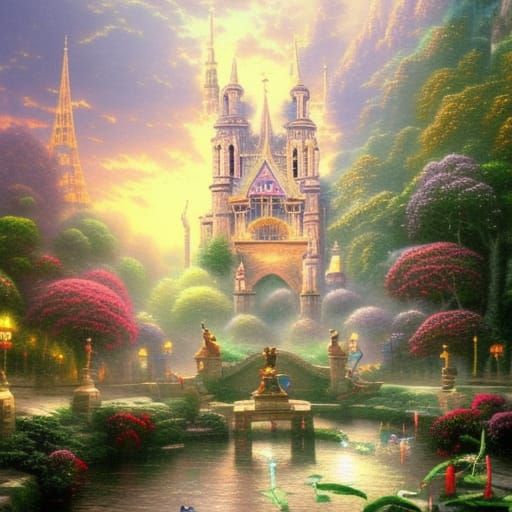 Fantasy Kingdom - AI Generated Artwork - NightCafe Creator