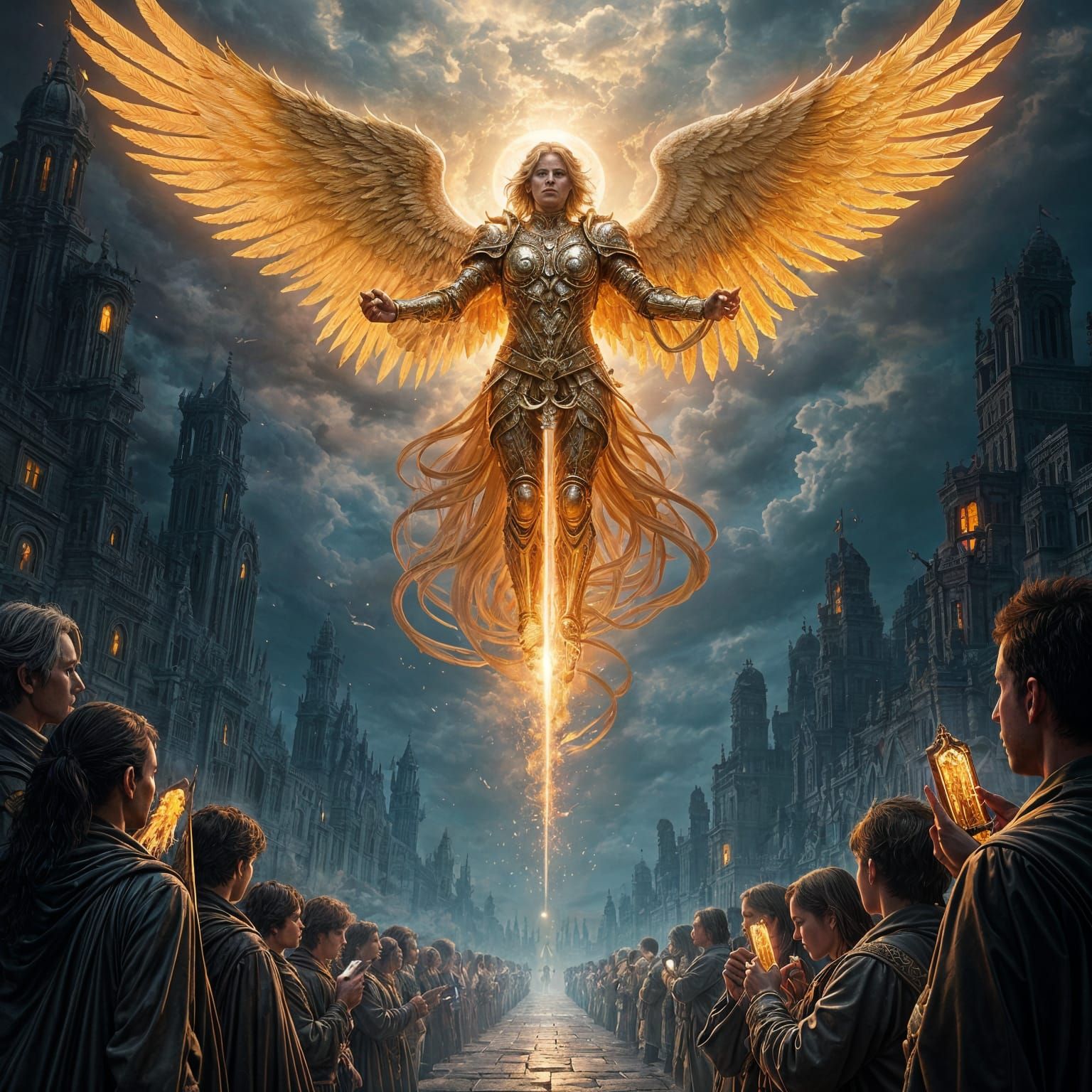 breathtaking ultra-high-realistic Renaissance-style painting depicting ...