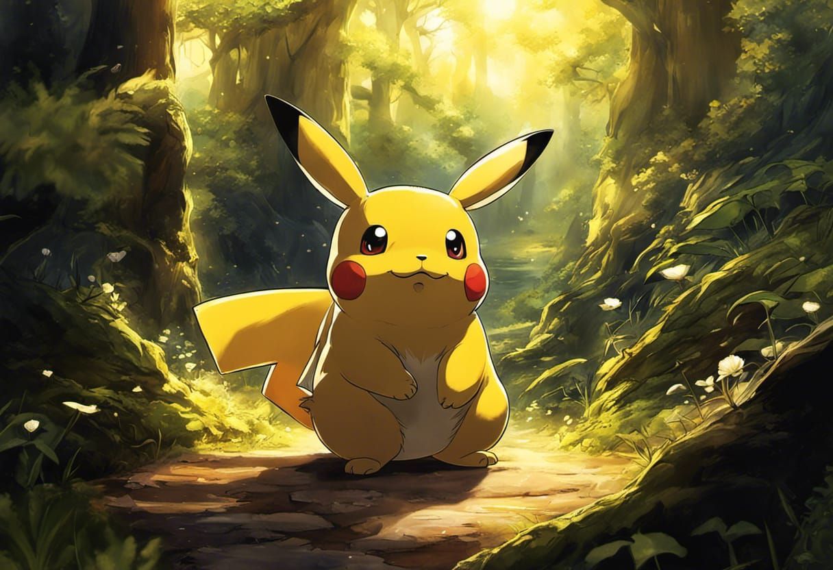 Pikachu! - AI Generated Artwork - NightCafe Creator