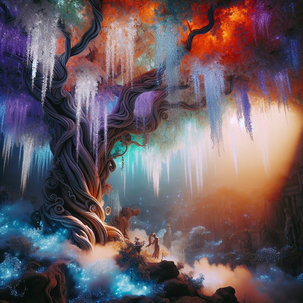 Eywa, Tree of Souls, - AI Generated Artwork - NightCafe Creator