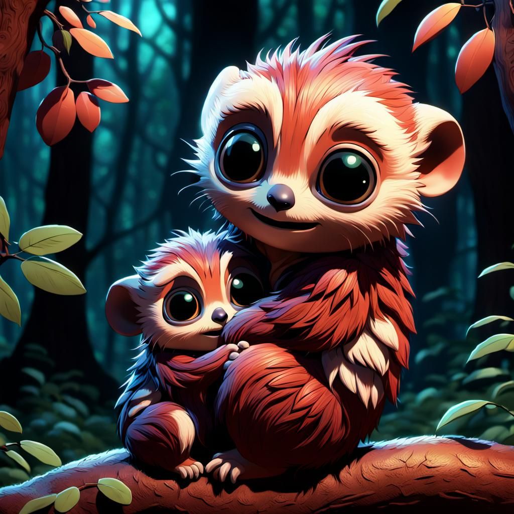 baby aye aye 02 - AI Generated Artwork - NightCafe Creator