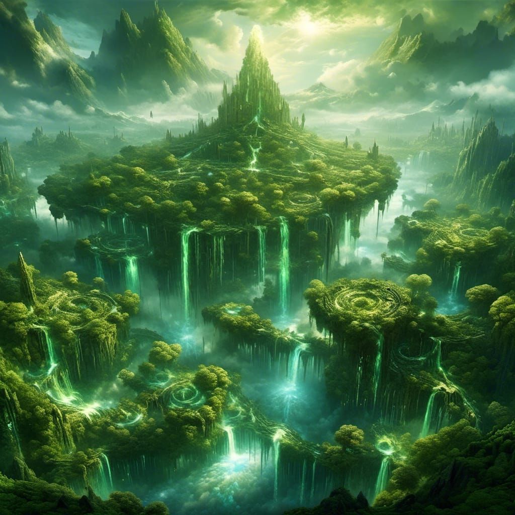 Mystical Realm - AI Generated Artwork - NightCafe Creator