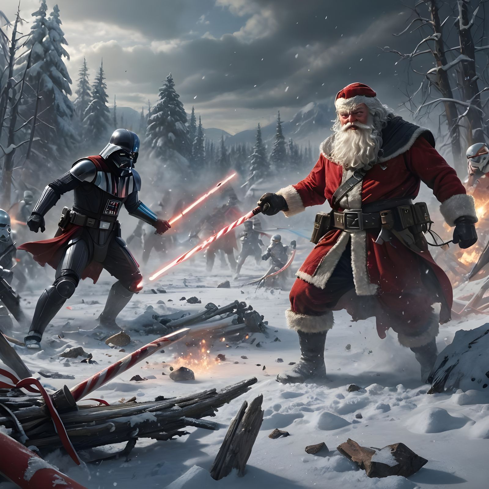 The Empire Strikes Christmas - Galactic Holiday Clash
