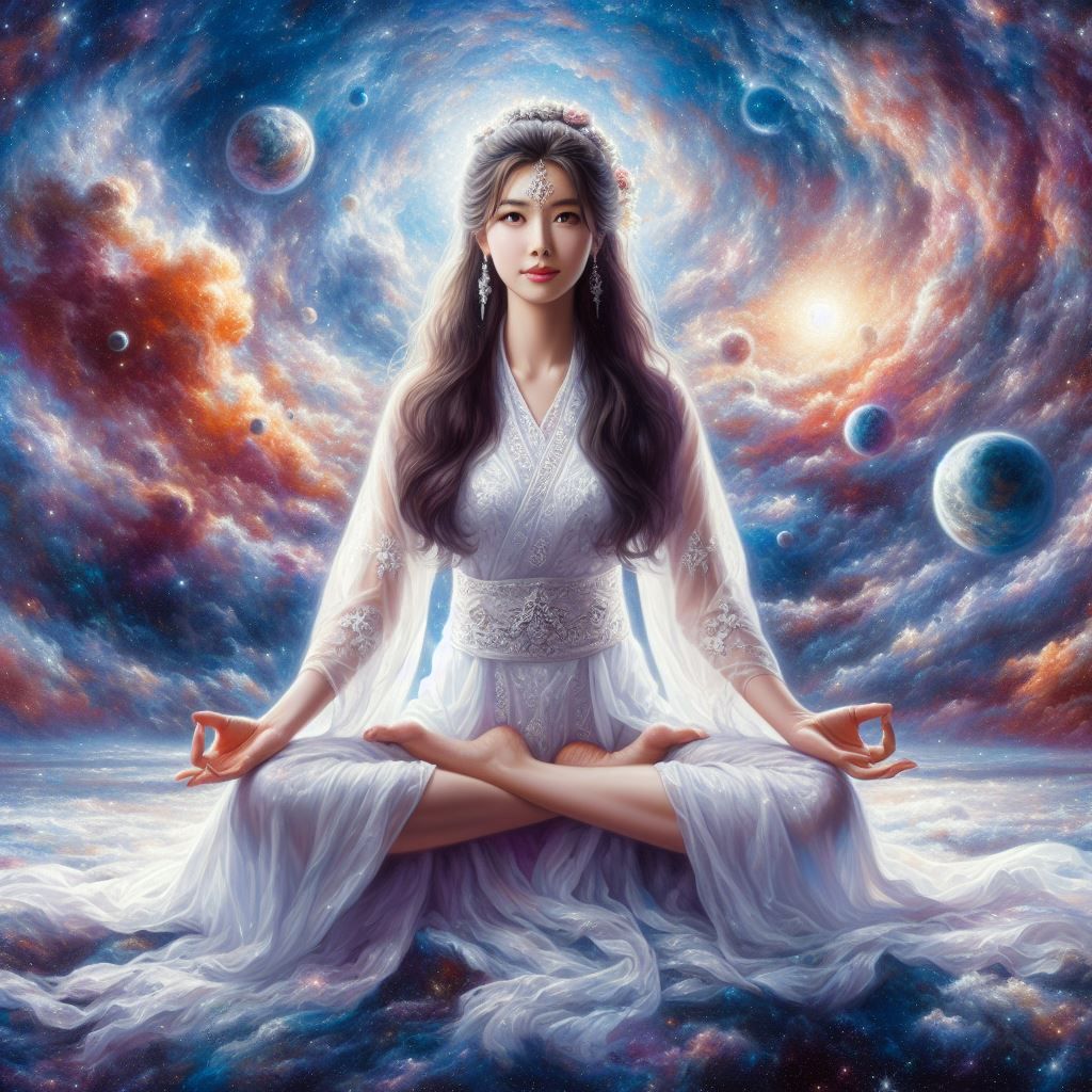 Lady zen - AI Generated Artwork - NightCafe Creator