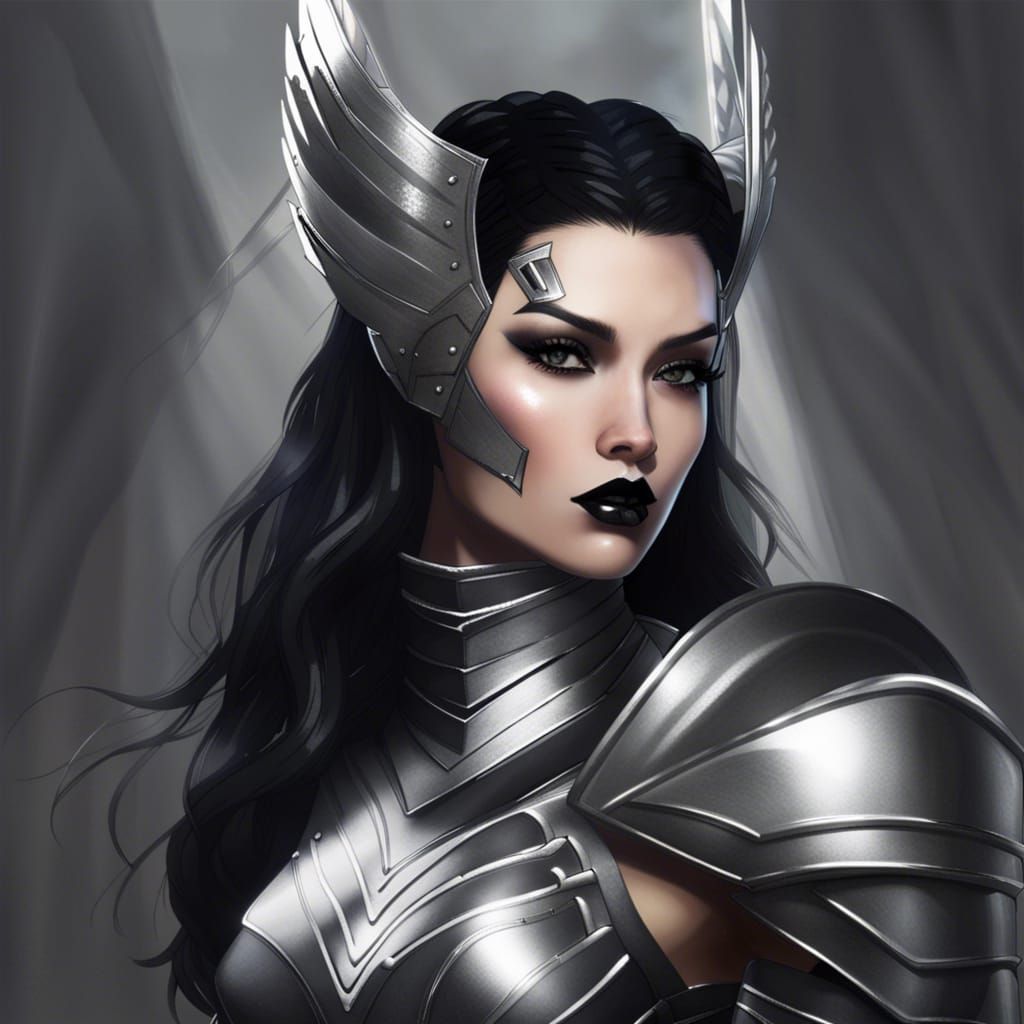Midnight Valkyrie V2 - AI Generated Artwork - NightCafe Creator