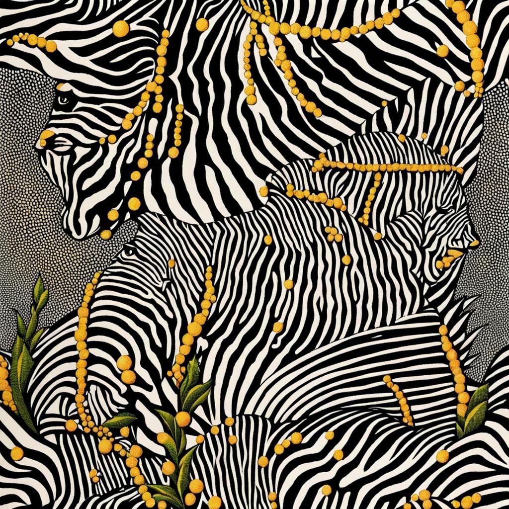 Zebra punk - AI Generated Artwork - NightCafe Creator