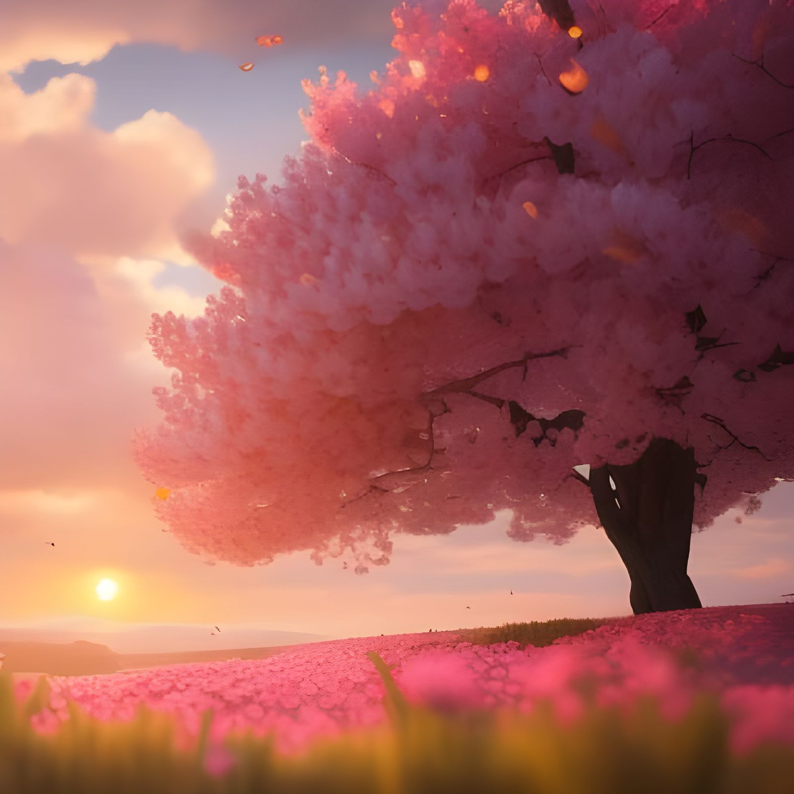 spring is here - AI Generated Artwork - NightCafe Creator