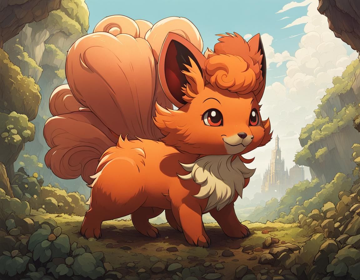 Vulpix - AI Generated Artwork - NightCafe Creator