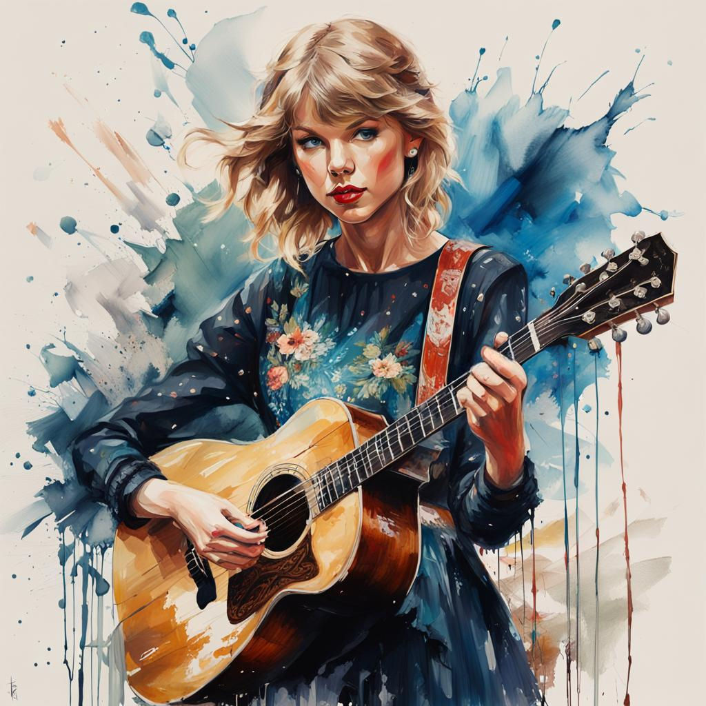 Taylor Swift - AI Generated Artwork - NightCafe Creator