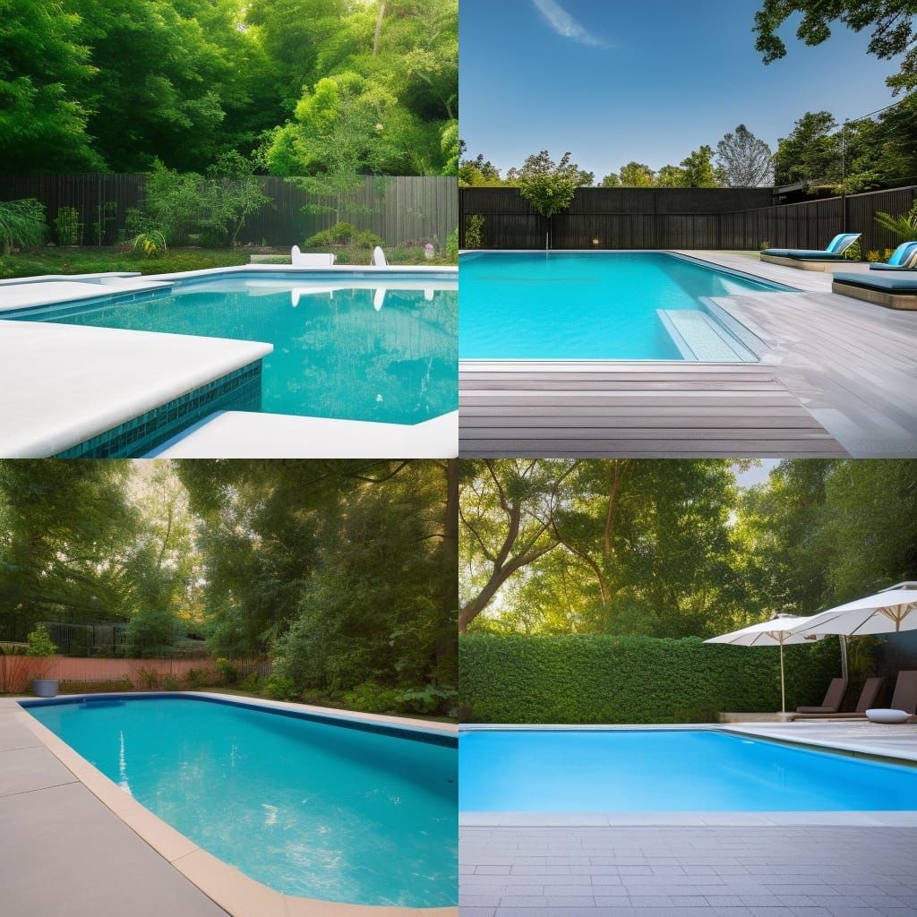 Poolcore liminal space - AI Generated Artwork - NightCafe Creator