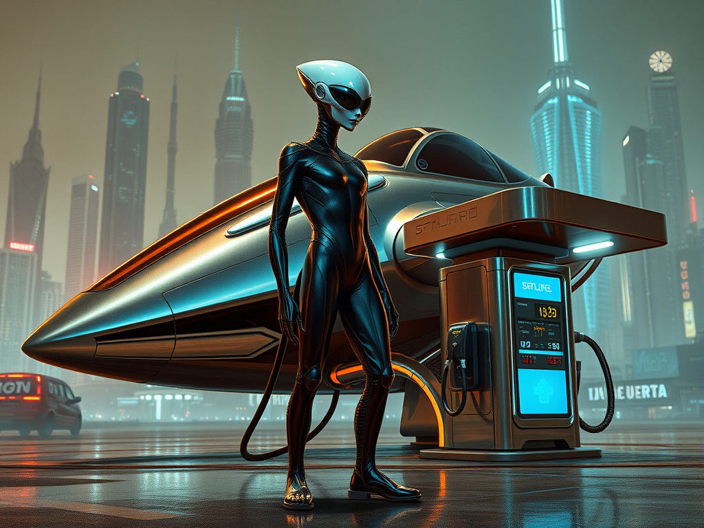 Alien Gas Station - Alien Gas Station