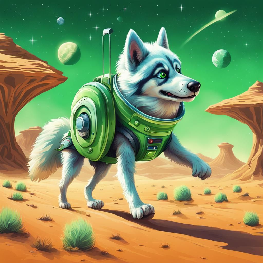 silly alien walking - AI Generated Artwork - NightCafe Creator