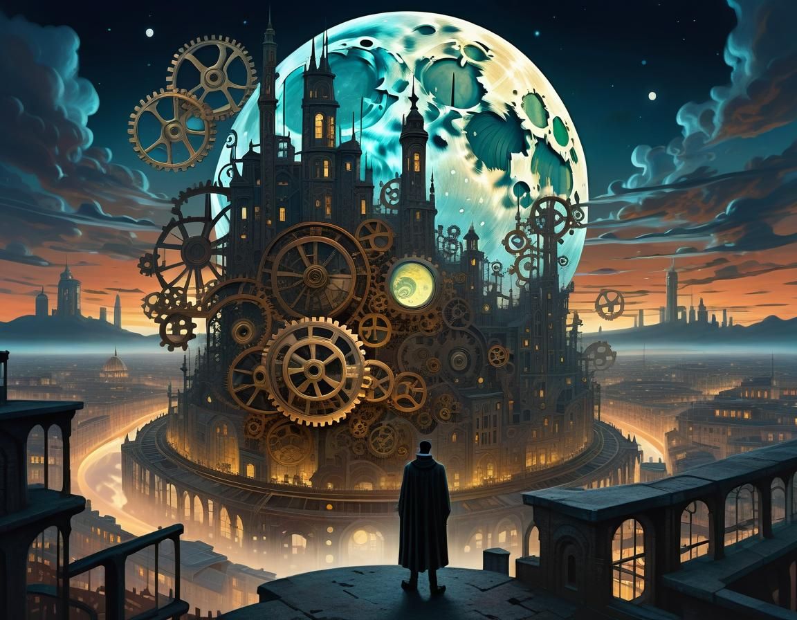 Clockwork world - AI Generated Artwork - NightCafe Creator