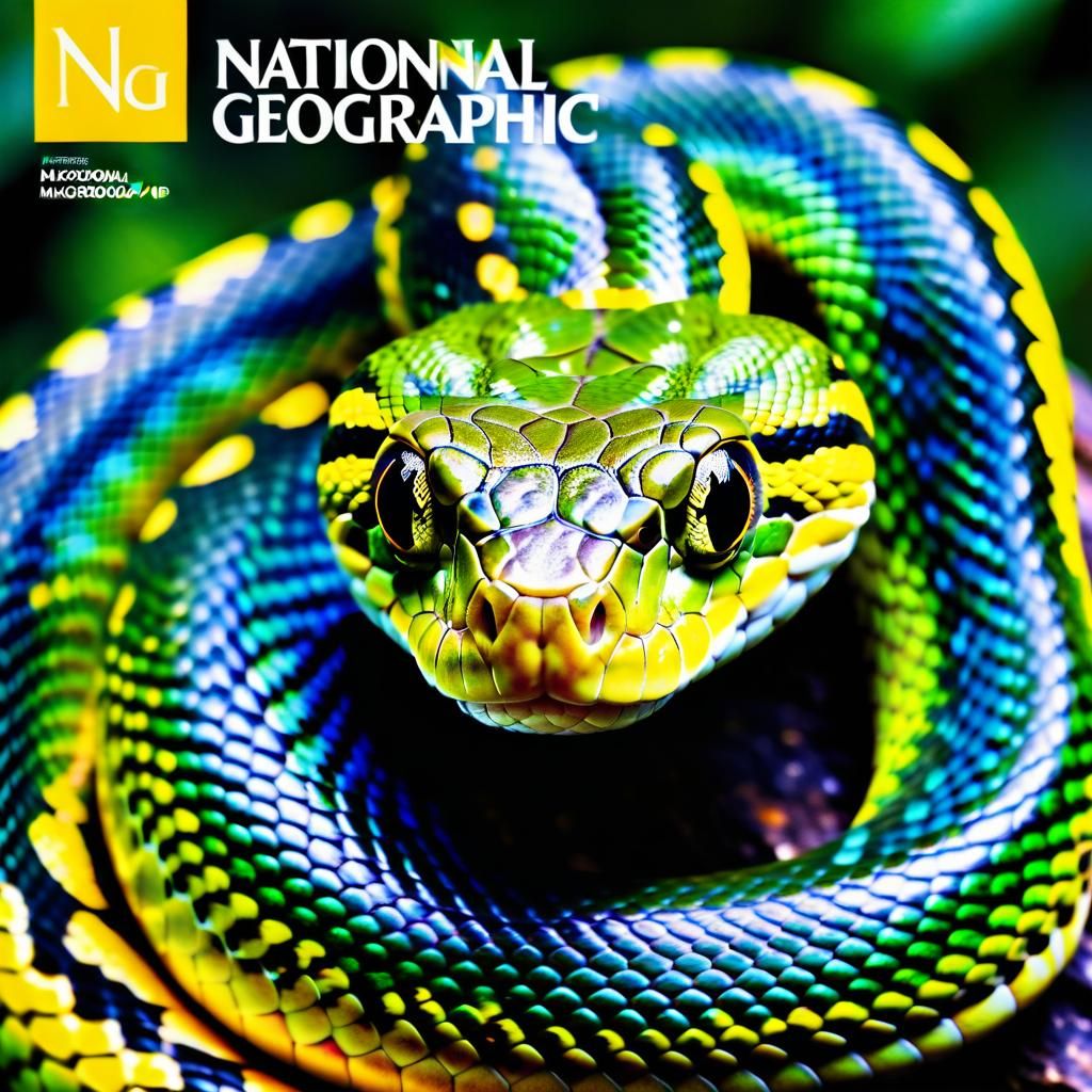 Nat Geo Snakes edition - AI Generated Artwork - NightCafe Creator