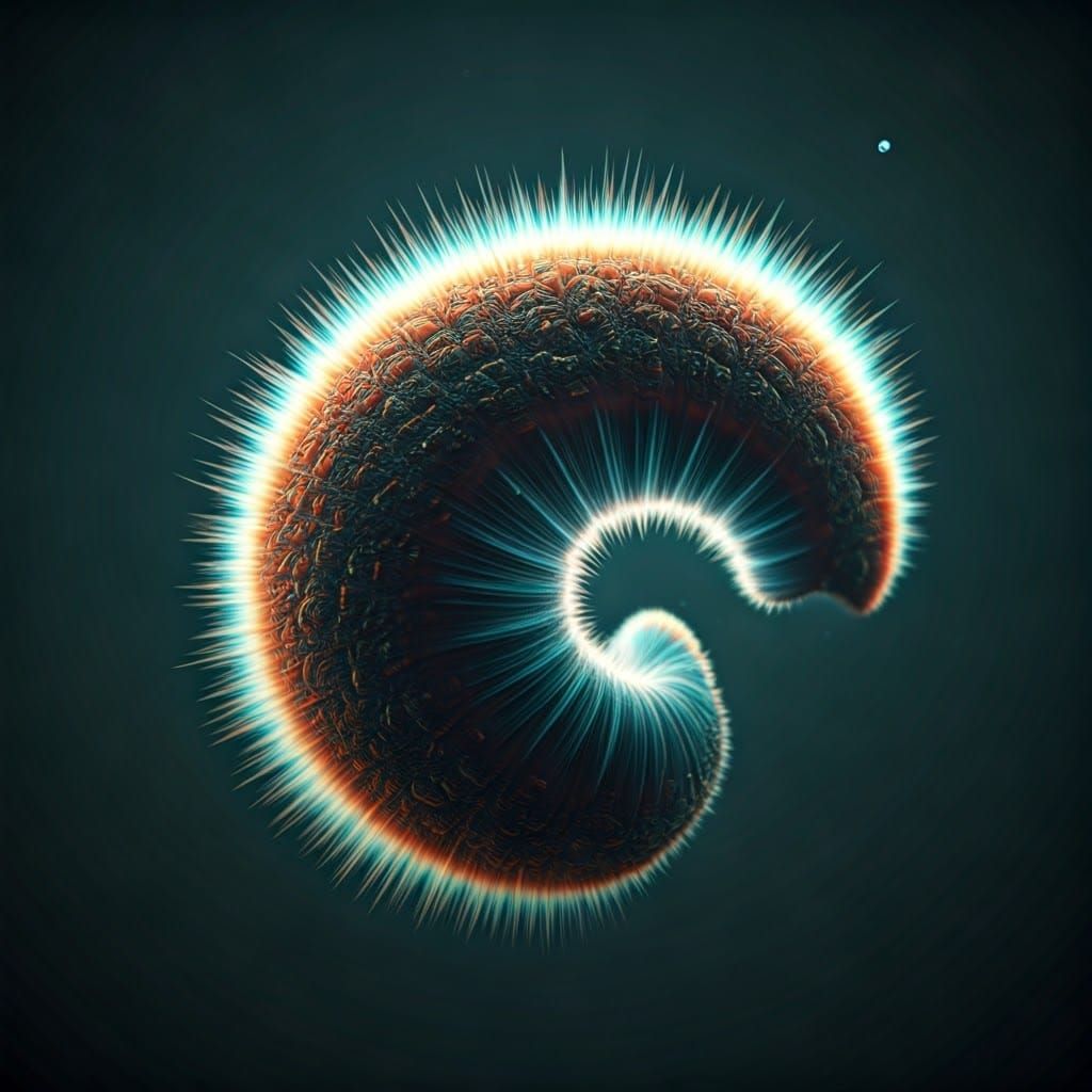 CUTE AND FLUFFY REIGNS! (Salvador-ian Dali-an worm in limbo)