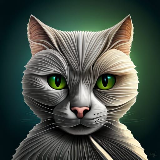 Cat - AI Generated Artwork - NightCafe Creator