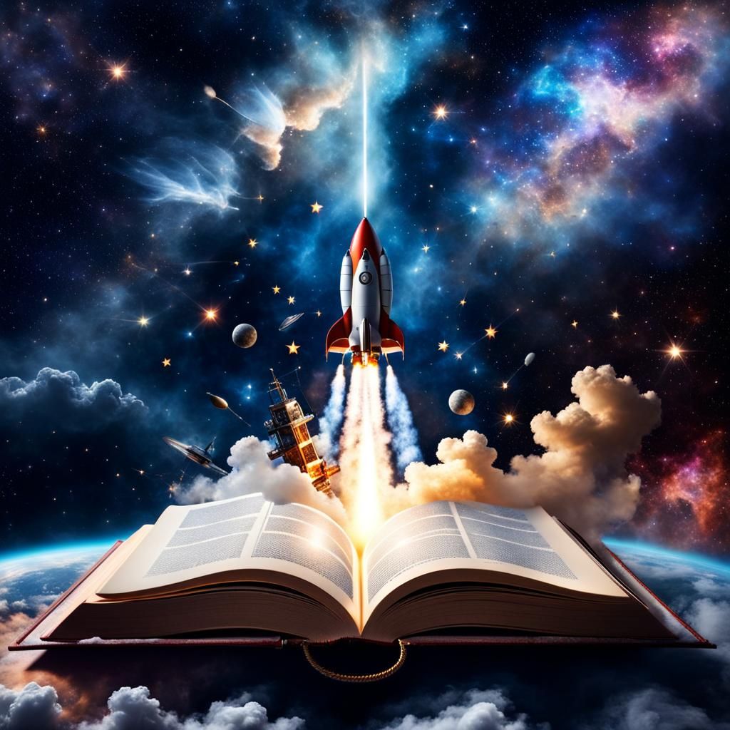 Read, Imagine and Enjoy! - AI Generated Artwork - NightCafe Creator