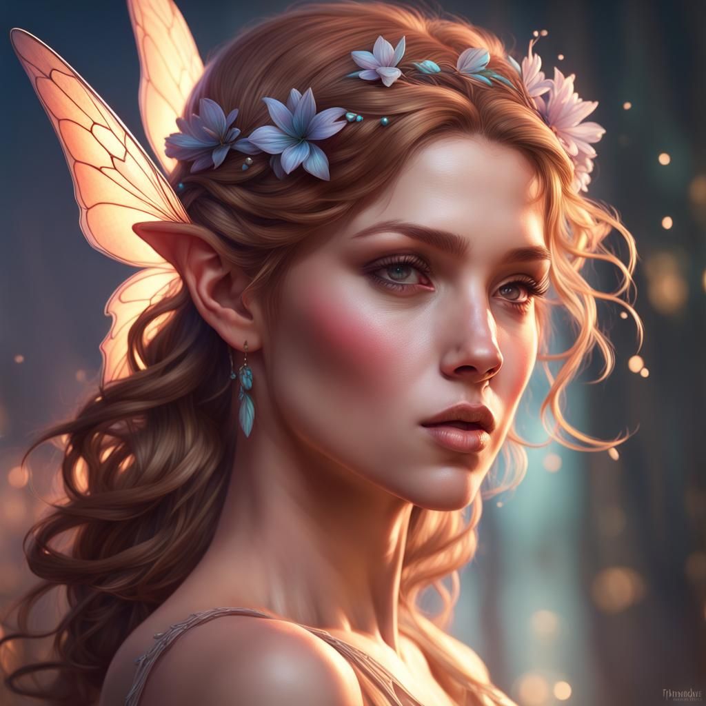 Fairy - AI Generated Artwork - NightCafe Creator
