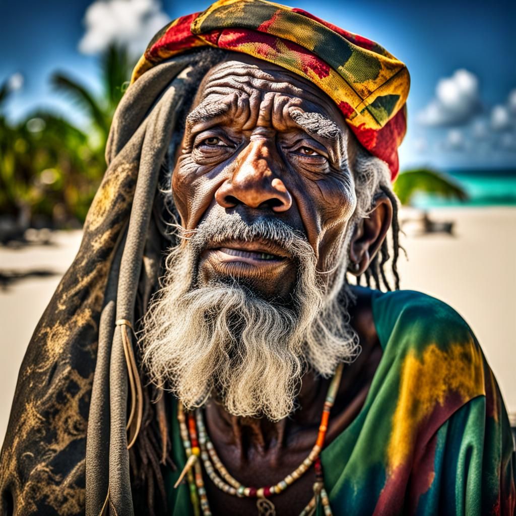Rasta man - AI Generated Artwork - NightCafe Creator