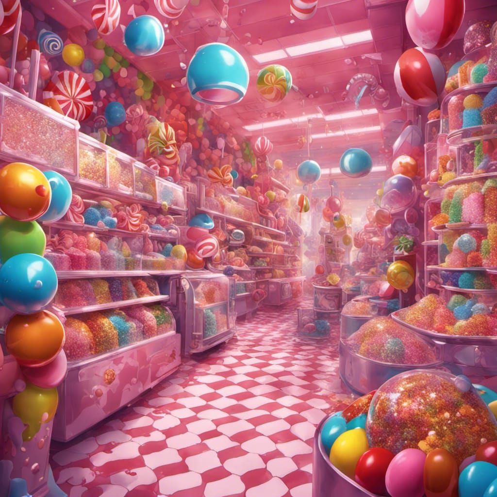 Candy Shoppe - AI Generated Artwork - NightCafe Creator