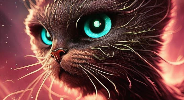 Alien Cat - AI Generated Artwork - NightCafe Creator