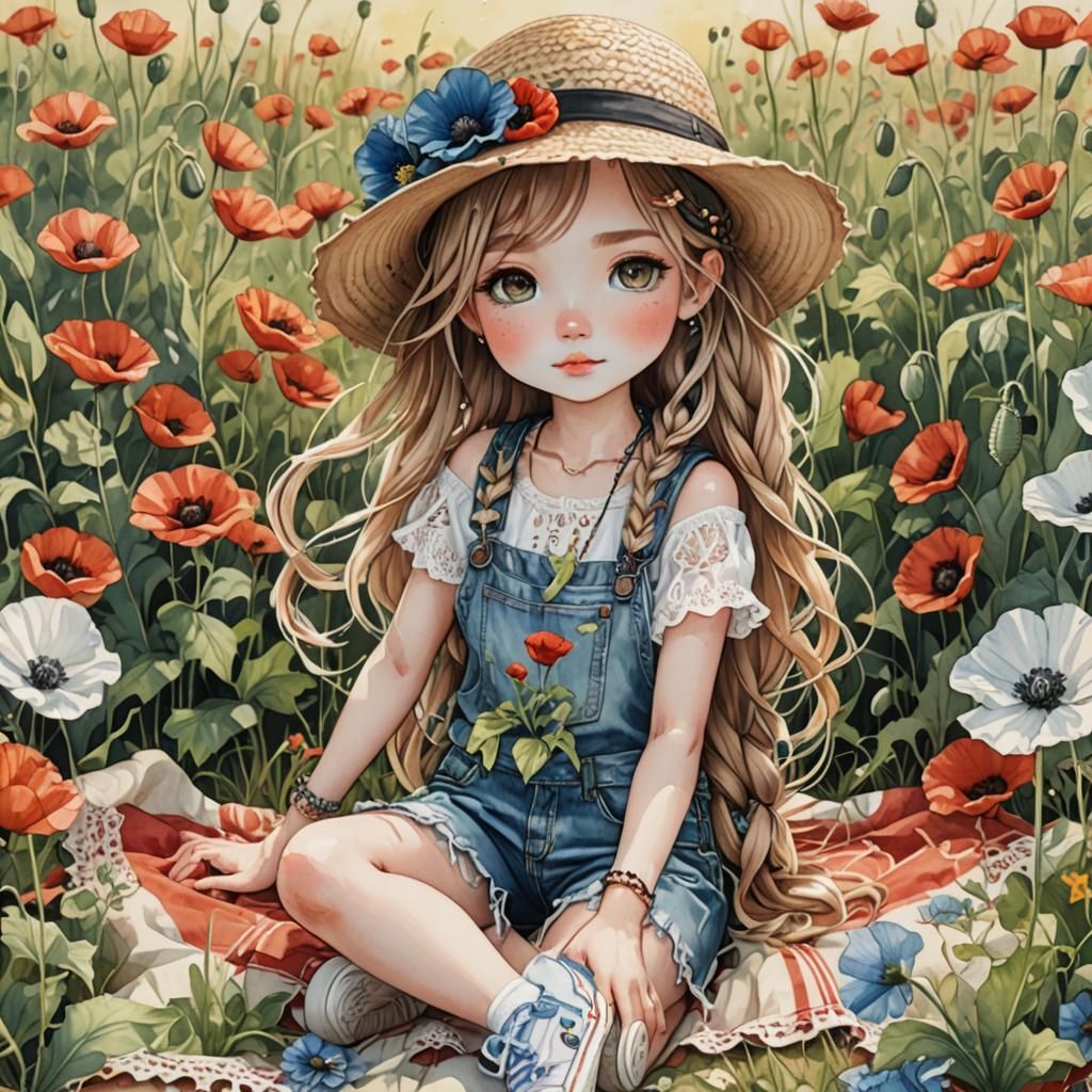 Poppy - AI Generated Artwork - NightCafe Creator